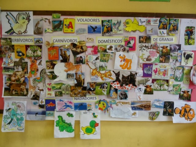 UNA VENTANA ABIERTA A NUESTRO MUNDO: Mural de los animales